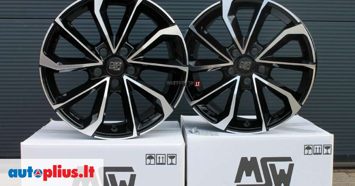 MSW 42 Gloss Black Full Polished, lengvojo lydinio, R18 | A21065232