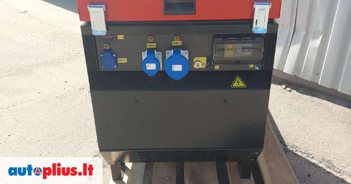 Chicago Pneumatic CPPG12AS, elektros generatoriai 2022 m., | A21089894