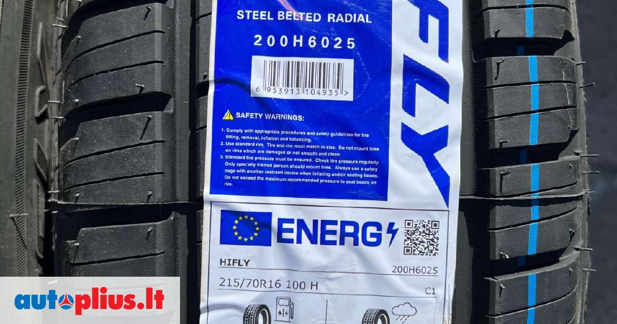 HI FLY Vigorous HT601, vasarinės 215/70 R16 | A21114370