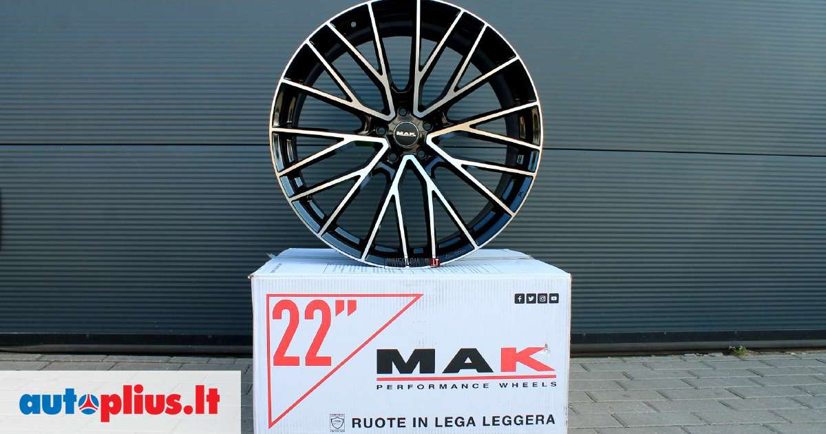 MAK Speciale Black Mirror, lengvojo lydinio, R22 | A21156962