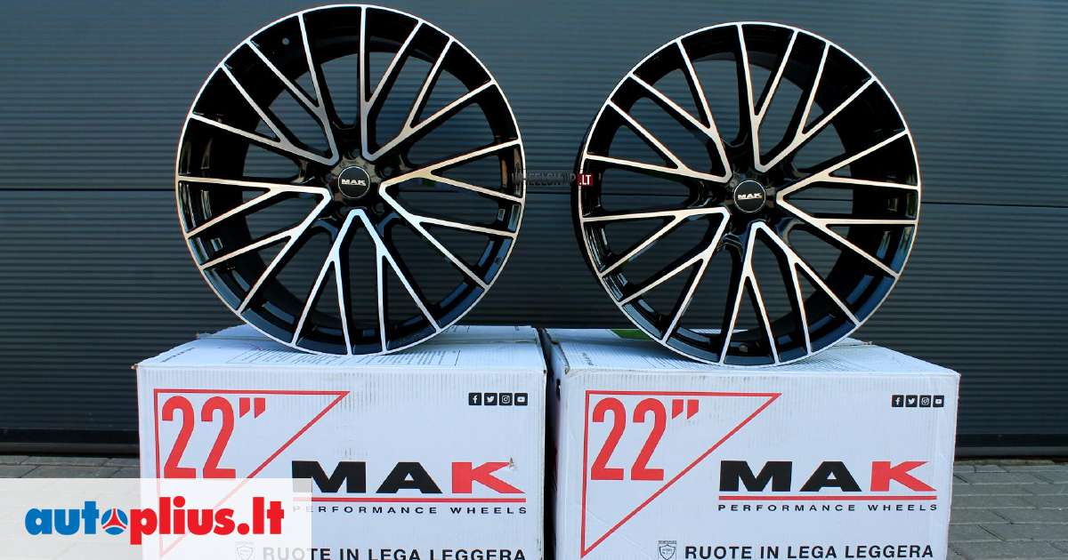 MAK Speciale Black Mirror, lengvojo lydinio, R22 | A21156962