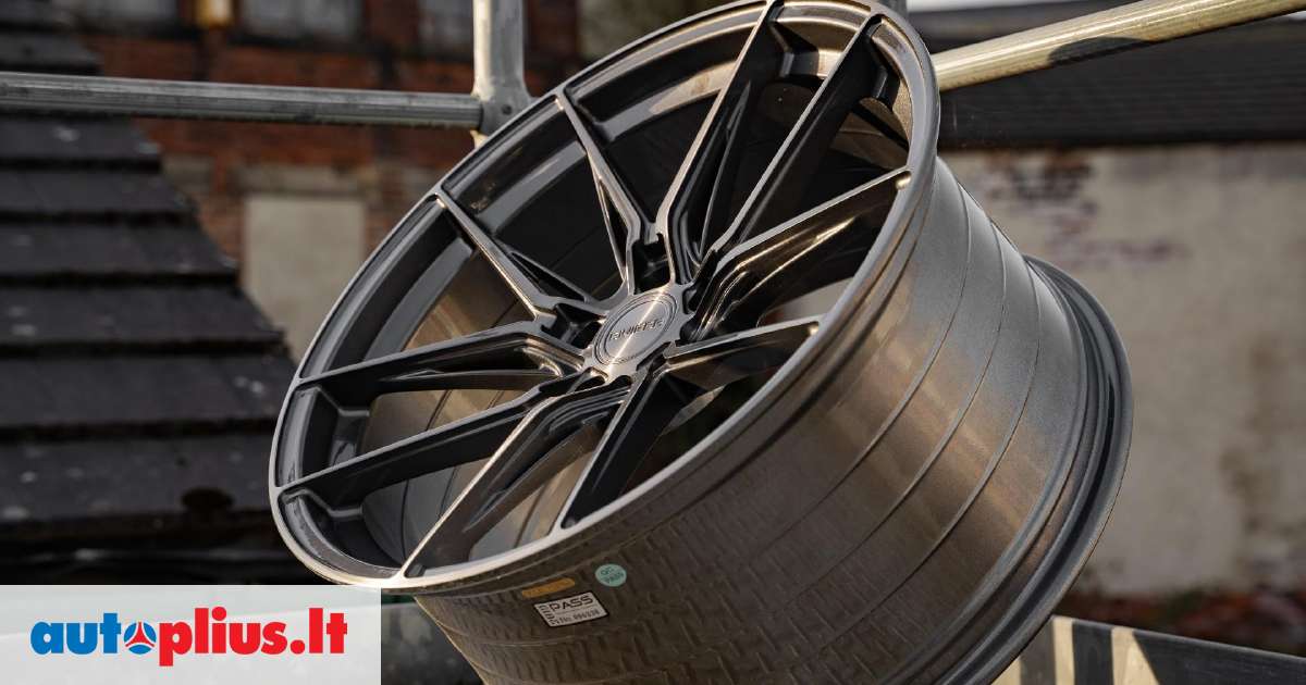 RIVIERA RF107 Carbon Grigio FlowFormed, lengvojo lydinio, R20 | A21184308