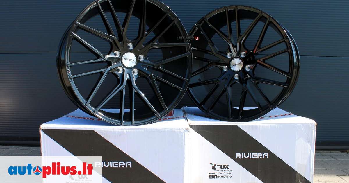 RIVIERA RV130 Gloss Black, lengvojo lydinio, R22 | A20386474