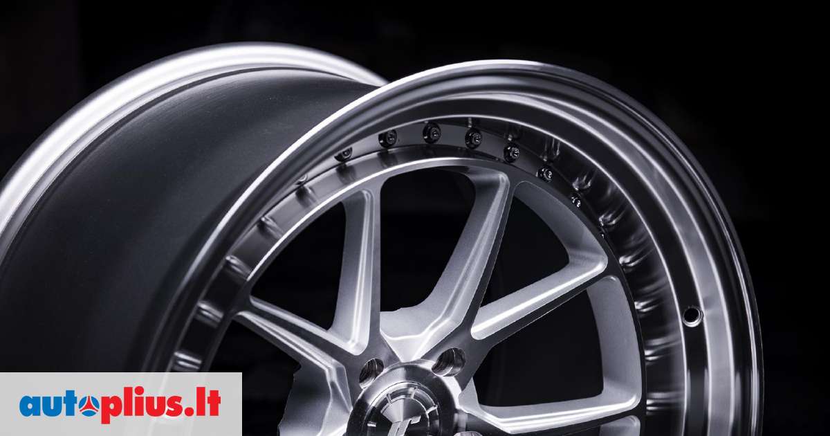 Japan Racing JR39 Silver FlowFormed, lengvojo lydinio, R18 | A21229433