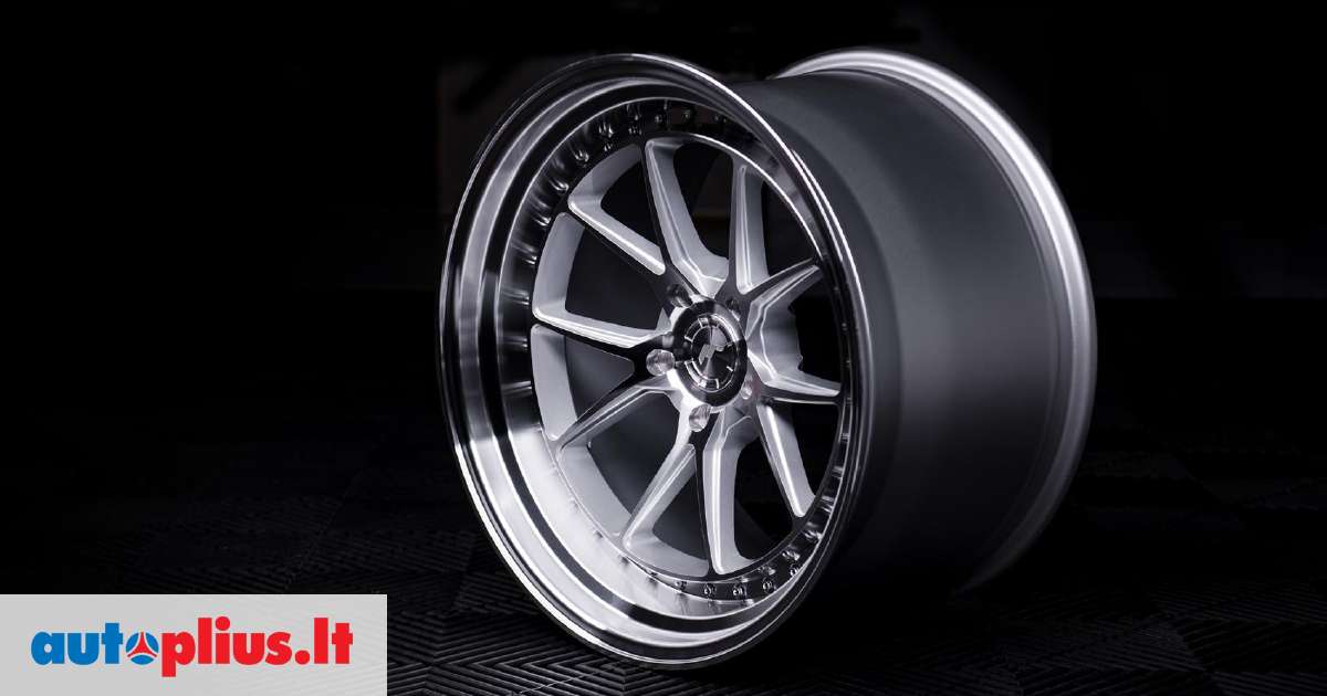 Japan Racing JR39 Silver FlowFormed, lengvojo lydinio, R18 | A21229465