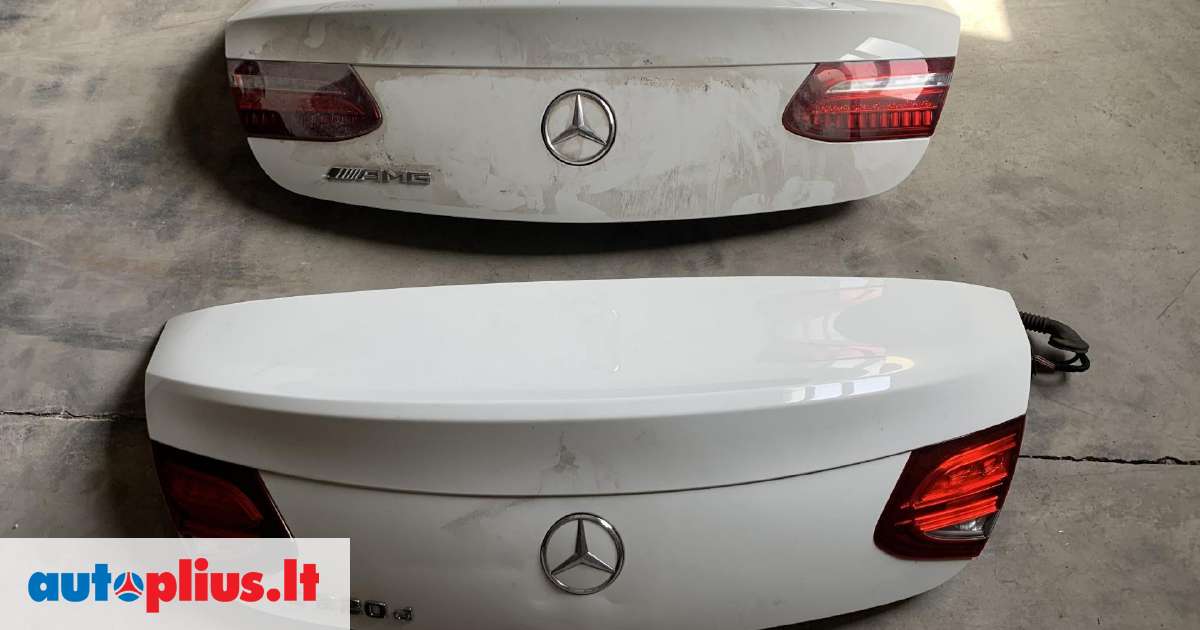 Mercedes-Benz C klasė Kabrioletas kebulo dalys stogas galas 2016 m ...