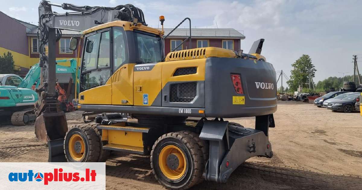 Volvo EW180 D, ekskavatoriai 2014 m., | A21252511