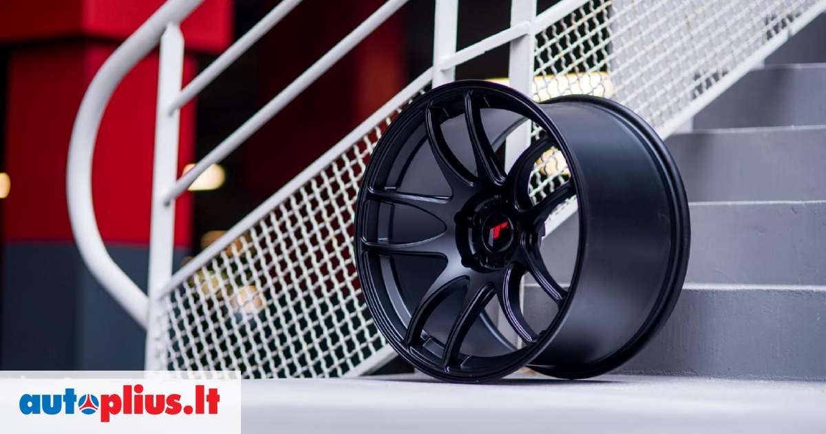 Japan Racing JR29 Black Matt, lengvojo lydinio, R16 | A21361793