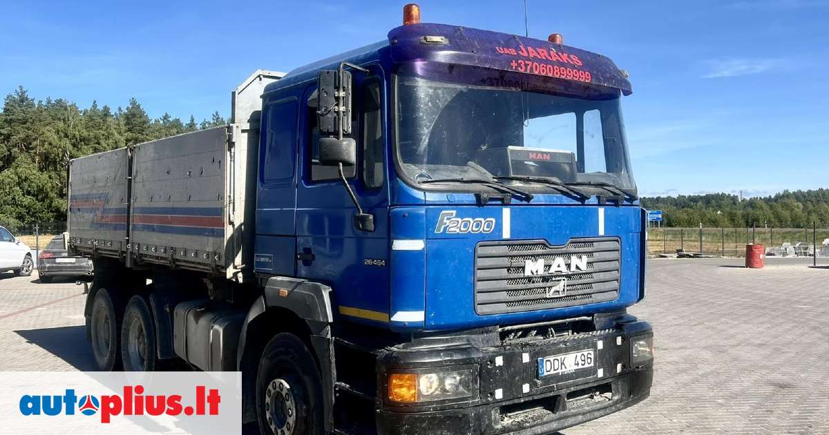 MAN 26.464, savivarčiai 2003-04 m., | A21425581