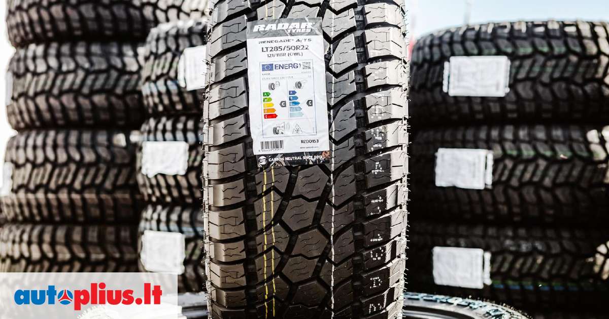 Radar Renegade A/T5, universalios 285/50 R22 | A21486071