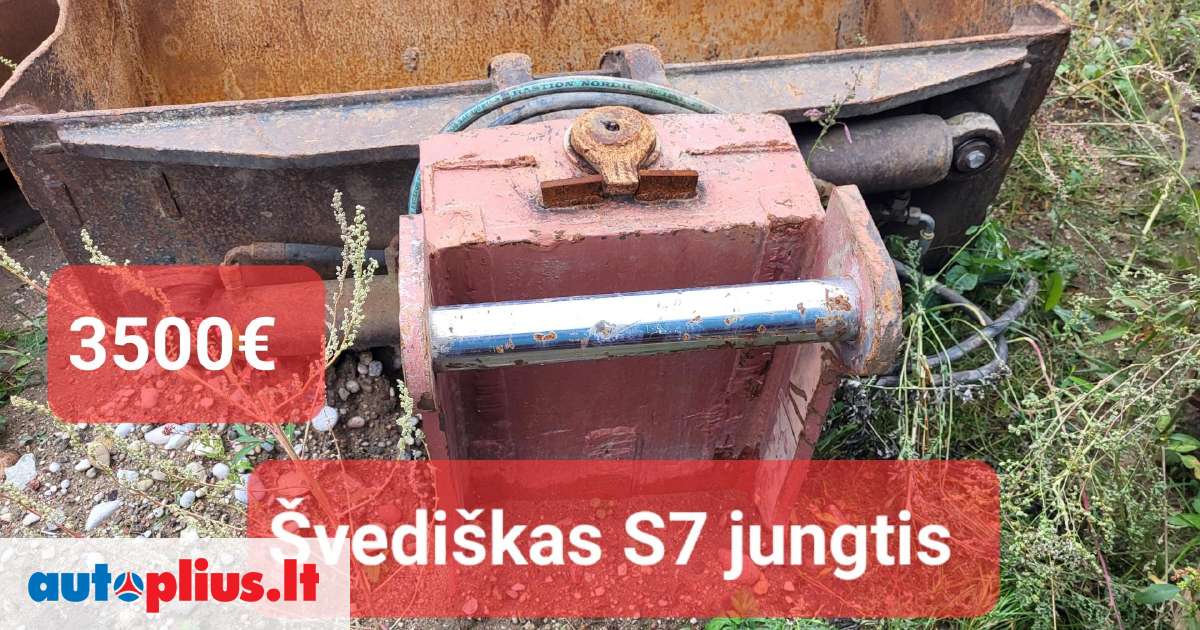 Volvo Švedijos S7 jungtis, kaušai | A21517393