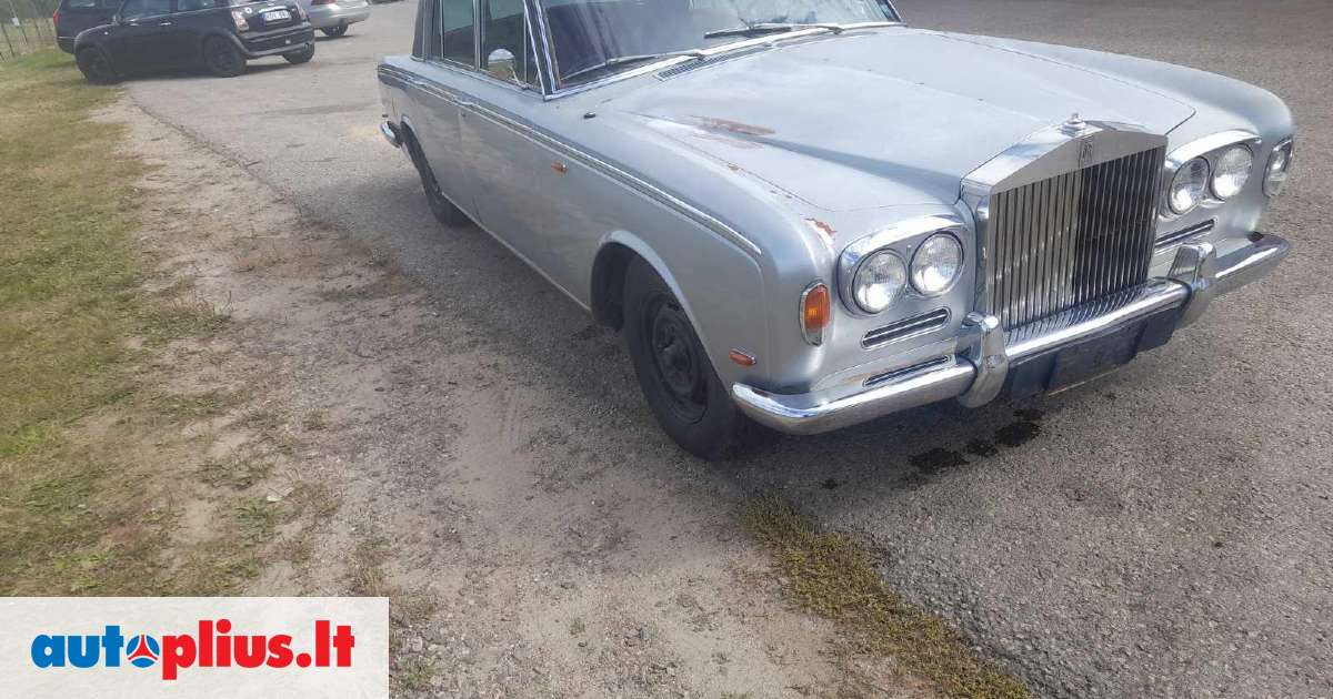 Rolls-Royce Silver, 6.8 l., sedanas 1969-08 m., | A21555485