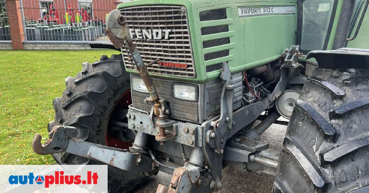 Fendt Favorit 512 C, traktoriai 1994 m., | A21579321