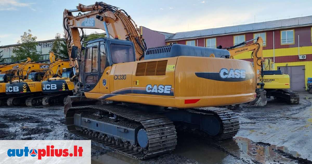 Case CX330LC, ekskavatoriai 2008 m., | A21602759