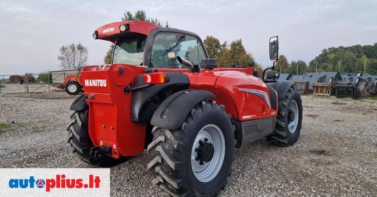 Manitou Manitou MLT 735-120 LSU, teleskopiniai krautuvai 2015 m ...