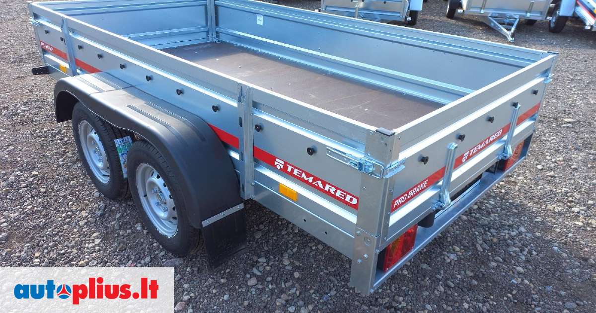 TEMARED AKCIJA PRO BRAKE 3015/2 2000kg, lengvųjų automobilių priekabos ...