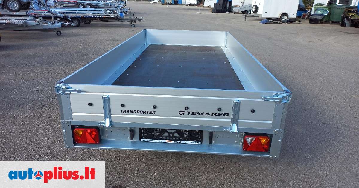 TEMARED Transporter 3617/2 2.7T, lengvųjų automobilių priekabos 2025 m ...