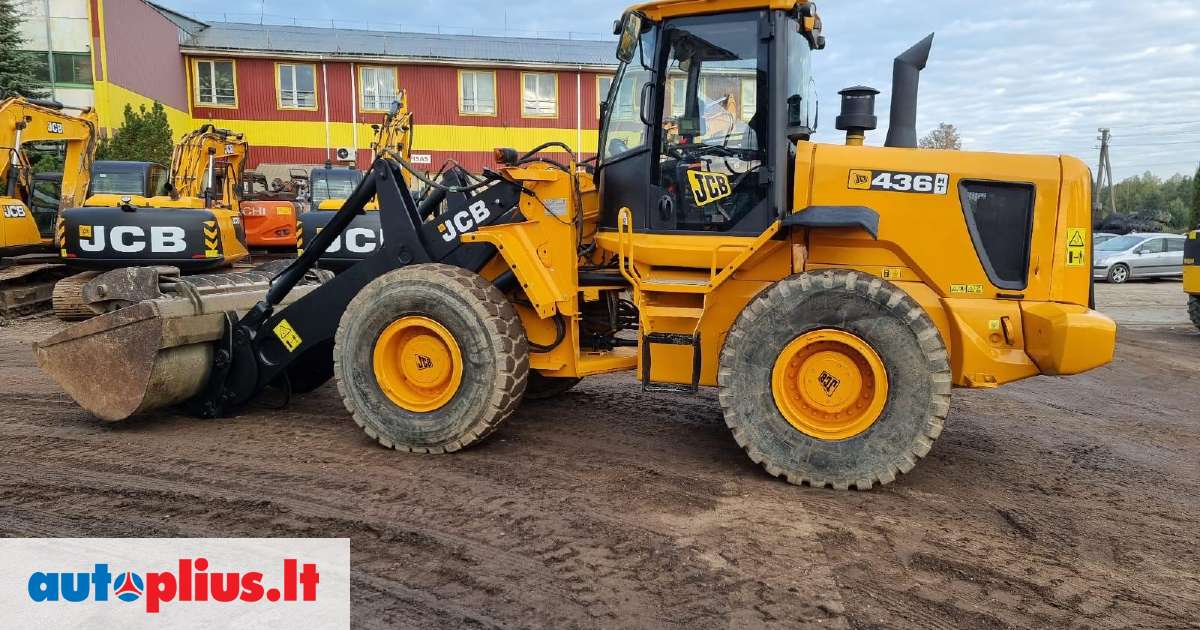 JCB 436 HT, frontaliniai krautuvai 2008 m., | A21704449