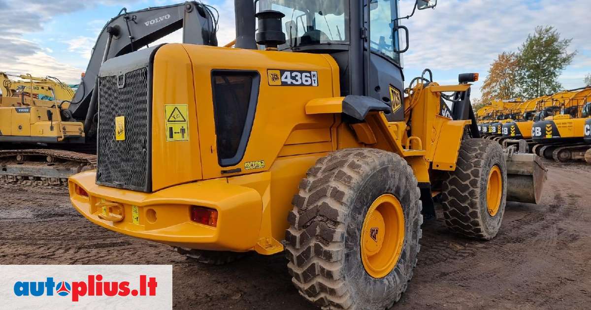 JCB 436 HT, frontaliniai krautuvai 2008 m., | A21704449
