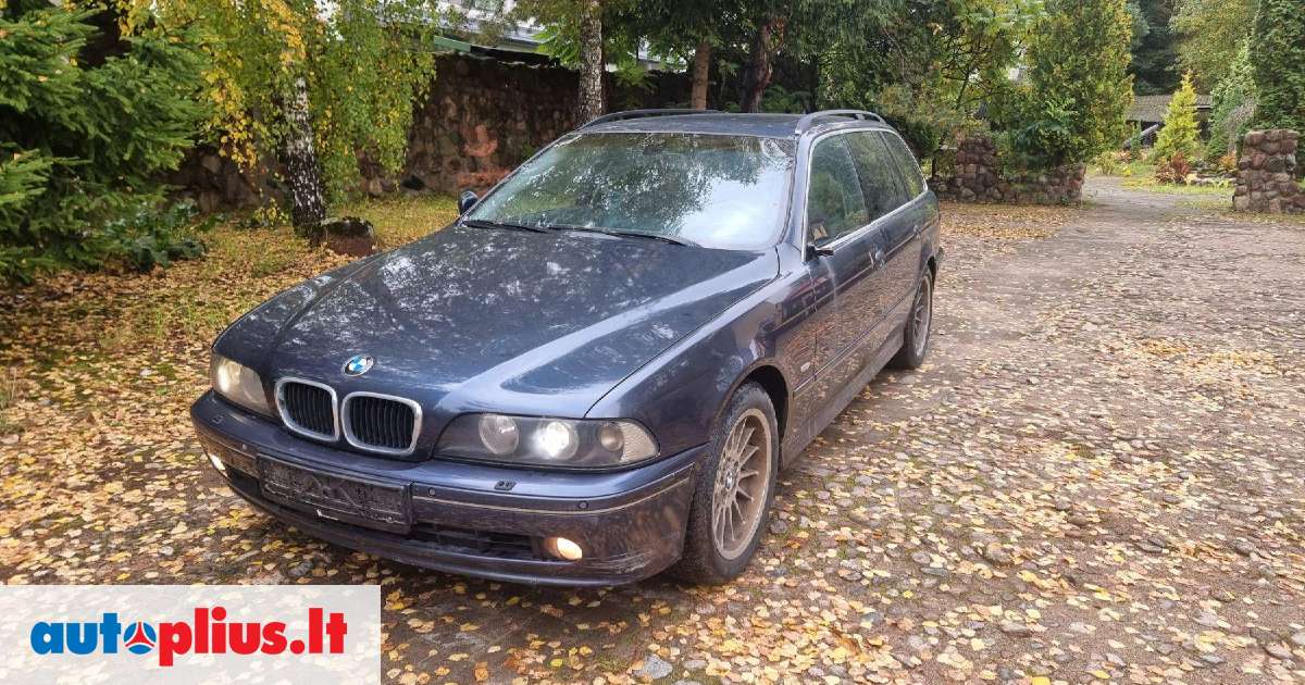BMW 530 Bmw e39 530d 2002m eu 213 spalva toledo blau metallic 4 2002-04 ...