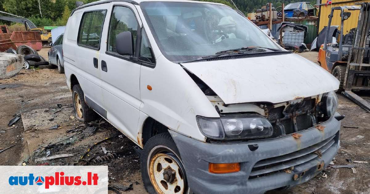 Mitsubishi L400, krovininiai mikroautobusai 2004 m., | A21768952