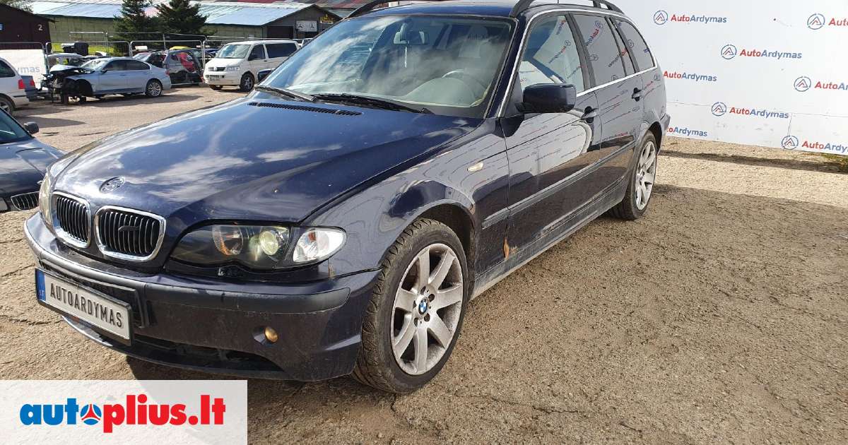 BMW 330 Bmw e46 330xd 2003m 150kw dalimis pradėtas ardyti 2022 10 10 ...