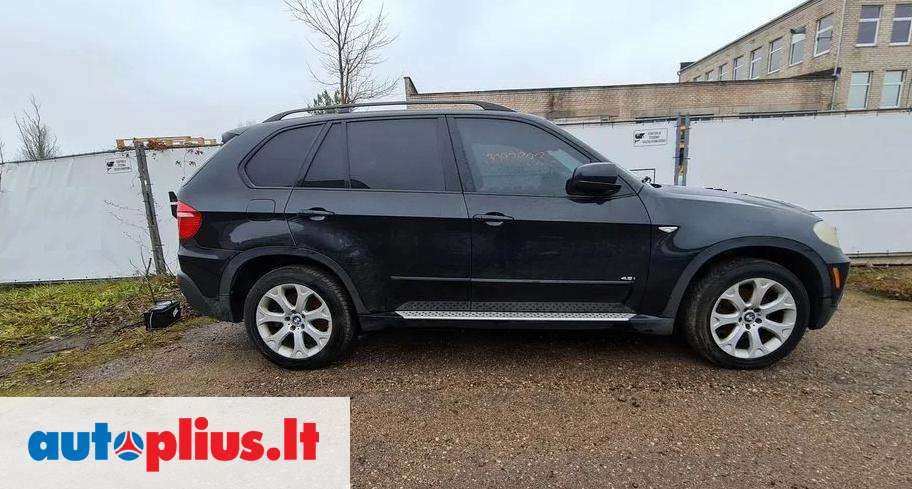 BMW X5 Bmw e70 x5 4 8i 2008 08 spalva black sapphire metallic 475 2008 ...