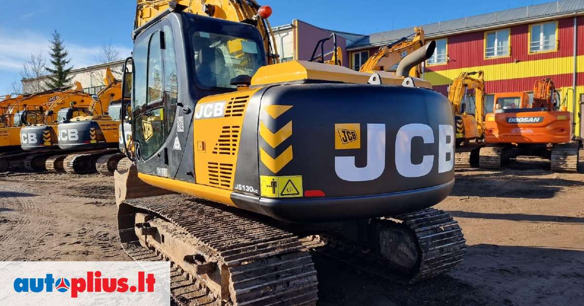 JCB JCB JS130LC T4i, ekskavatoriai 2015 m., | A21946392