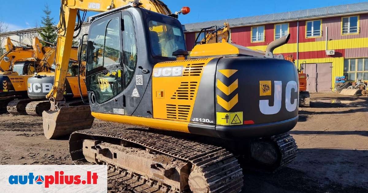 JCB JCB JS130LC T4i, ekskavatoriai 2015 m., | A21946392