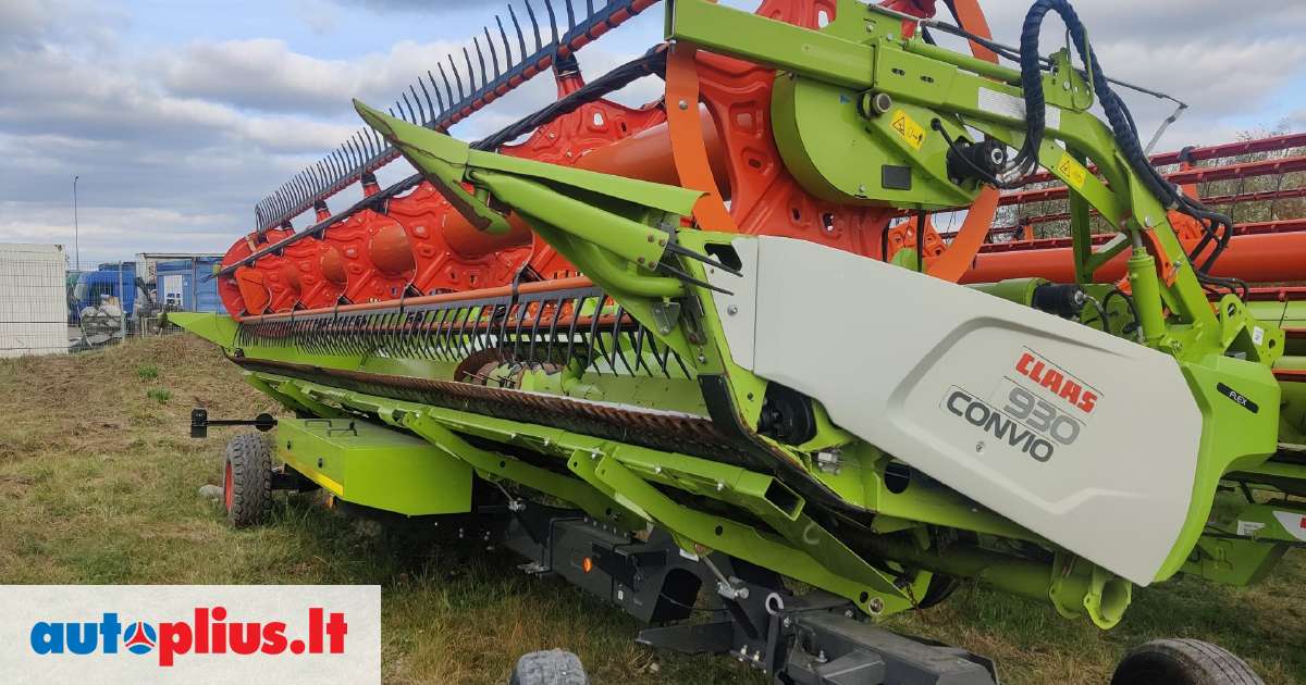 Claas Convio 930, grūdų tvarkymo technika 2019-03 m., | A21991536