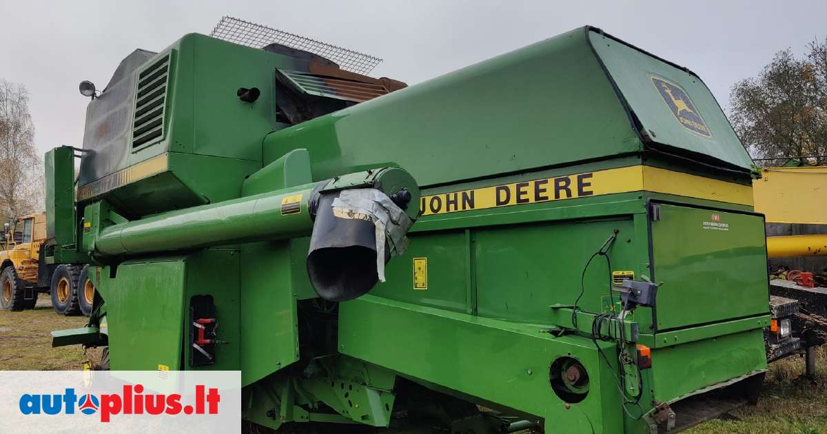 John Deere 1177, kombainai 1993 m., | A22041066
