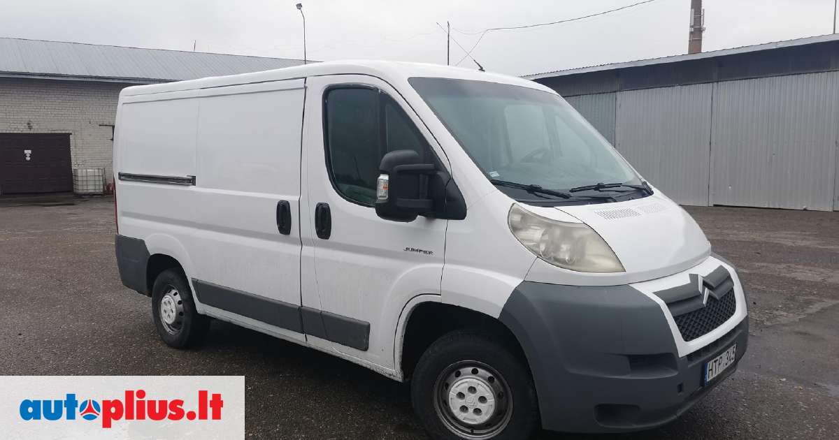 Citroen Jumper, 2.2 l., krovininis mikroautobusas 2006-08 m., | A22041786