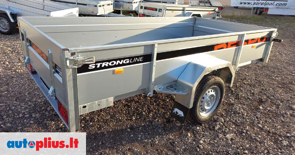 Respo AKCIJA 301L150-42, lengvųjų automobilių priekabos 2025 m ...