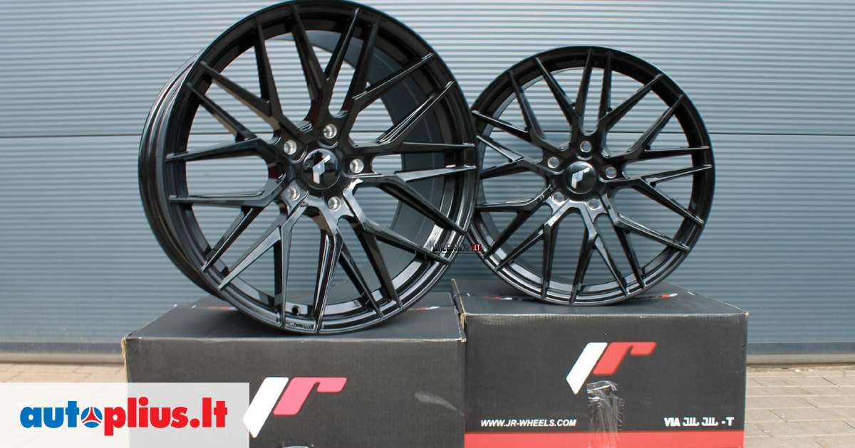 Japan Racing JR28 Glossy Black, lengvojo lydinio, R22 | A21145974