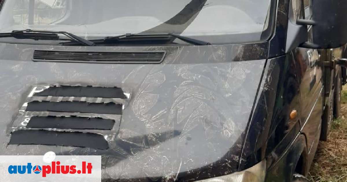 Mercedes-Benz SPRINTER FERRARI, su kranu 2002 m., | A22137064