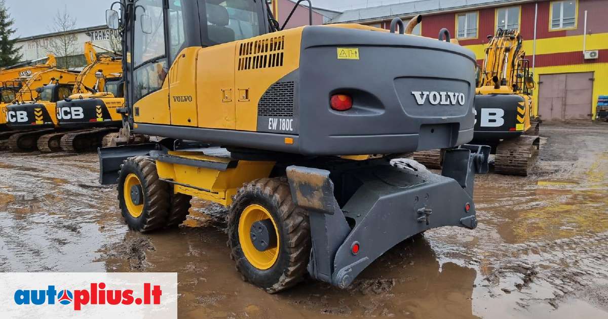 Volvo EW180C, ekskavatoriai 2009 m., | A22263592
