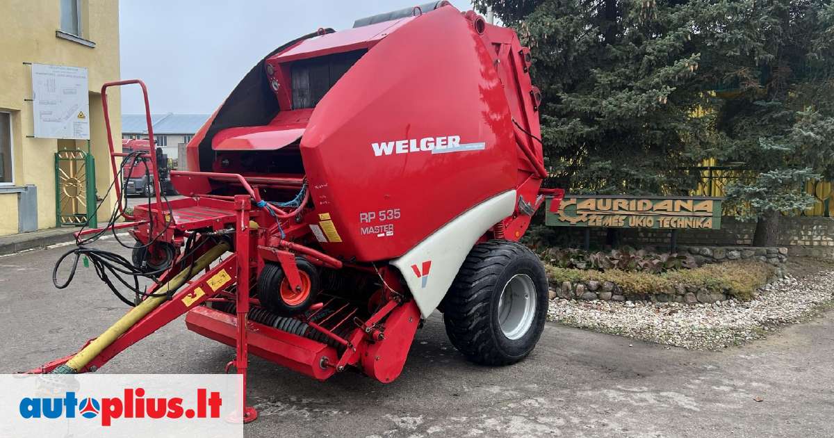 Welger RP 535 MASTER, presai 2007 m., | A22288140