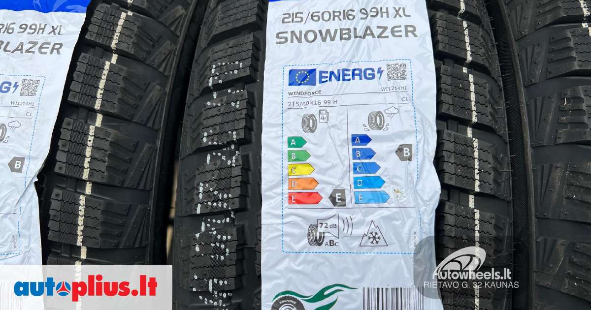 Windforce Snow Blazer, žieminės 215/60 R16 | A22316620