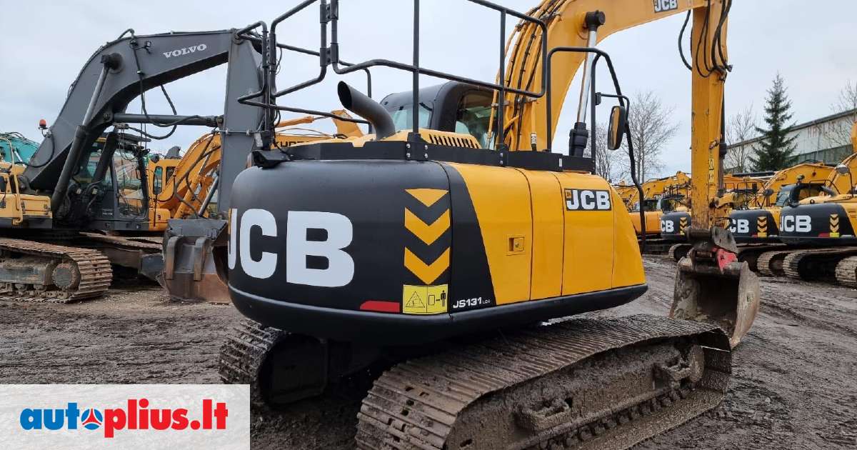 JCB JCB JS131LC (PLUS), ekskavatoriai 2017 m., | A22326062