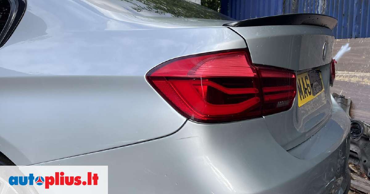 BMW 3 serija F30 lci dalimis msport nebera m paketo vairo salono ...