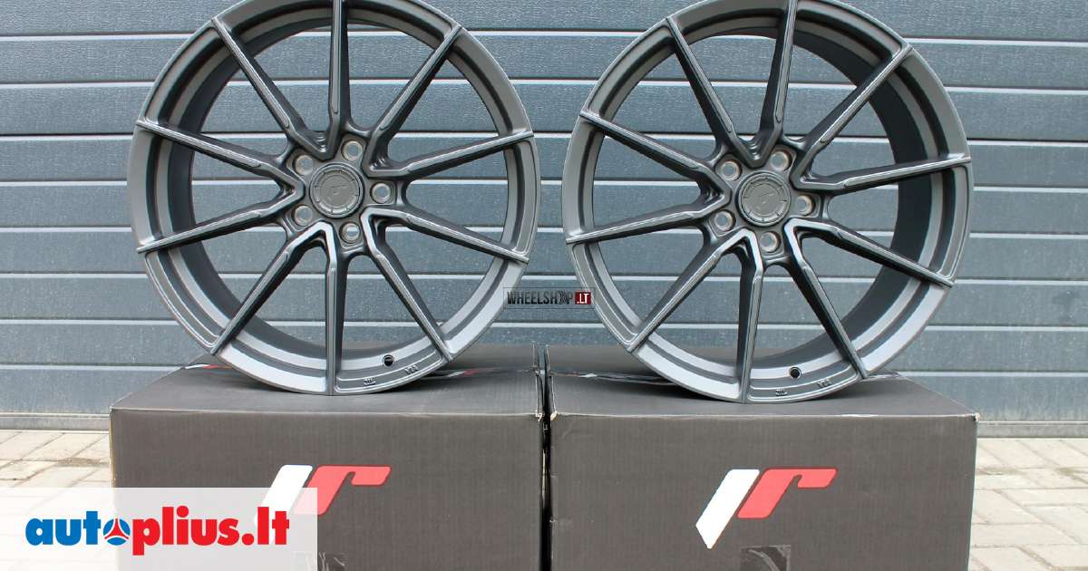 Japan Racing SL02 Gunmetal FlowFormed, lengvojo lydinio, R19 | A22348542