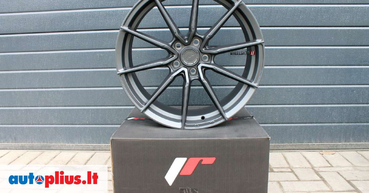 Japan Racing SL02 Gunmetal FlowFormed, lengvojo lydinio, R18 | A22370116