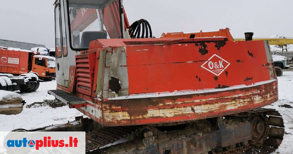 O&K RH5, ekskavatoriai 1986-06 m., | A22425506