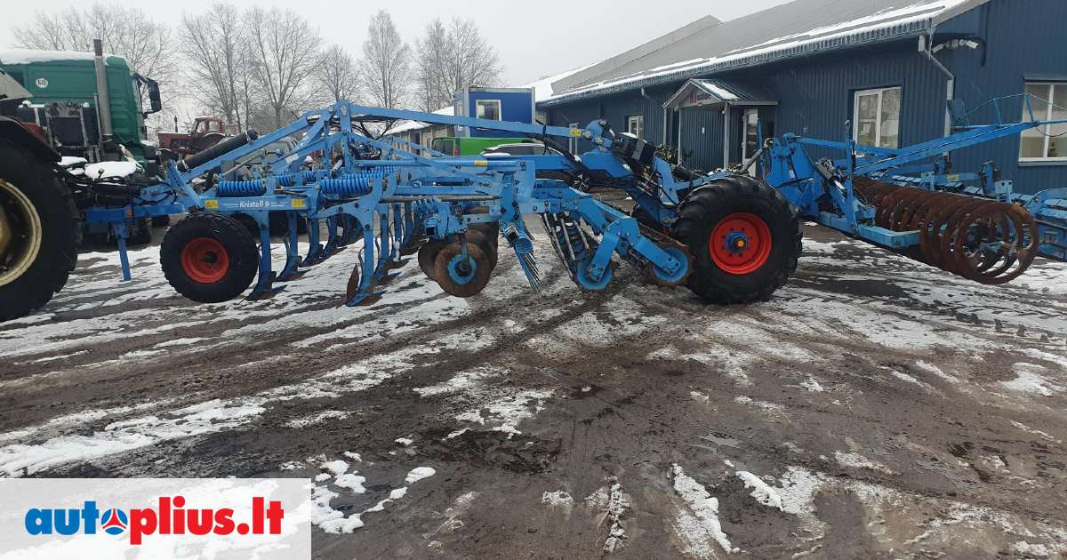 Lemken Kristal 9/600, skutikai, purentuvai 2014 m., | A21707374