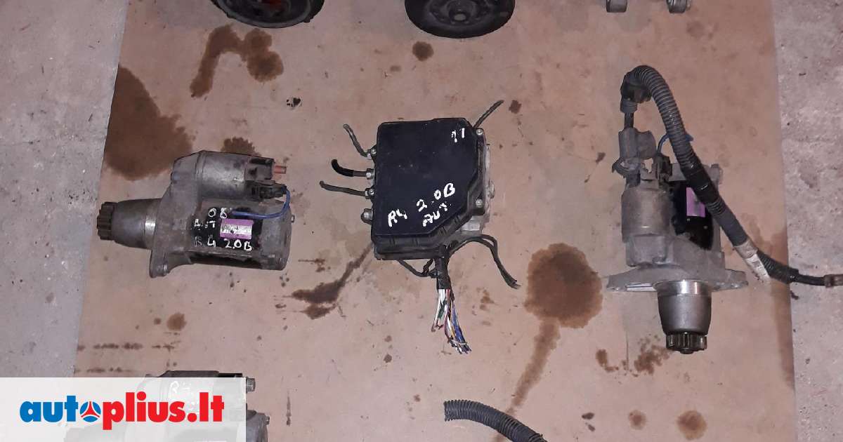 Toyota RAV4 variklis ir greičiu dėžė parduota starteris 28100 28052 gen ...