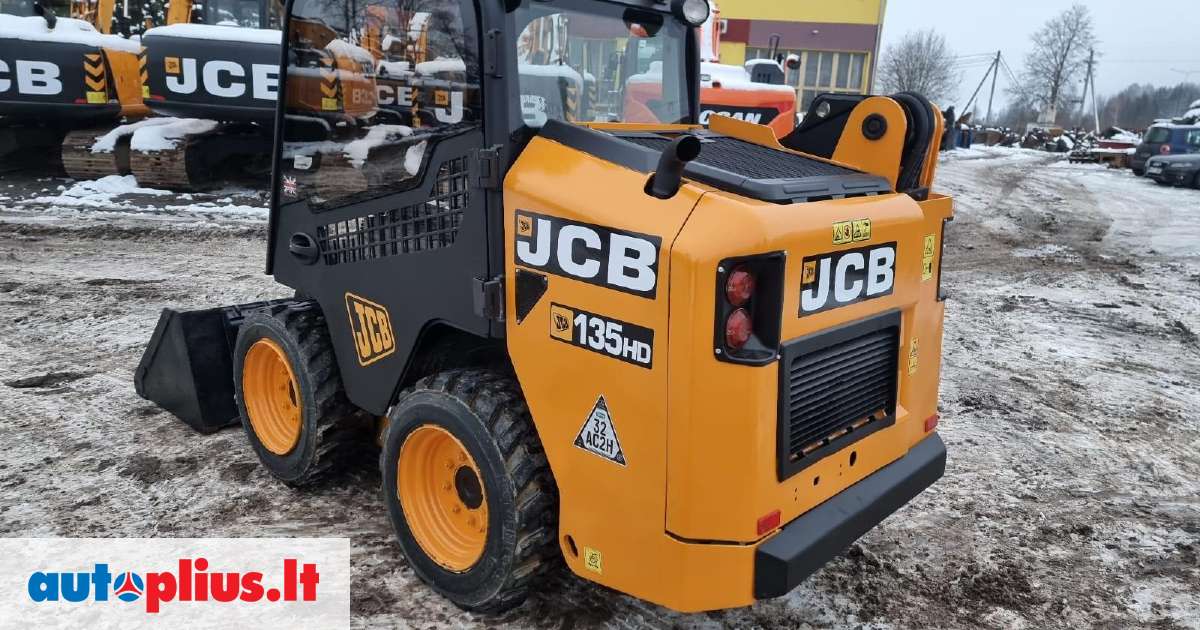 JCB JCB 135HD, mini krautuvai 2018 m., | A22495590