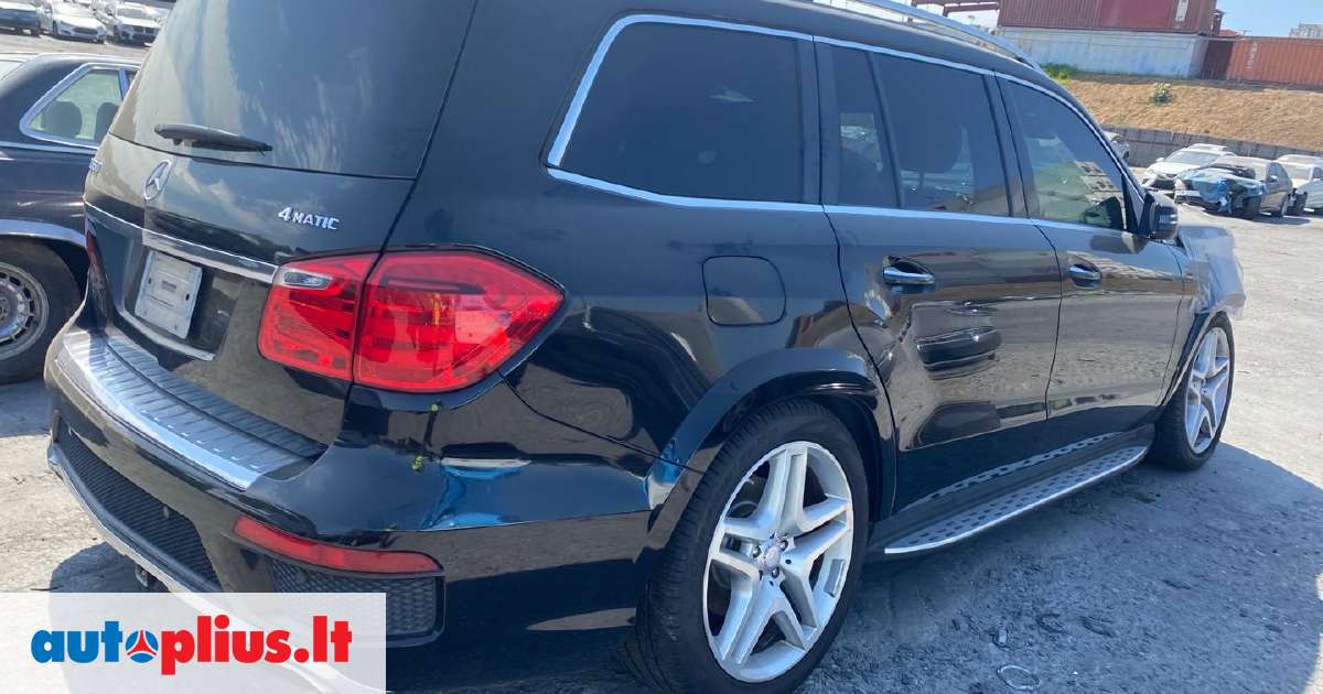 Mercedes-Benz GL550 Gl 550 amg paketas pilna komplektacija b o garso ...