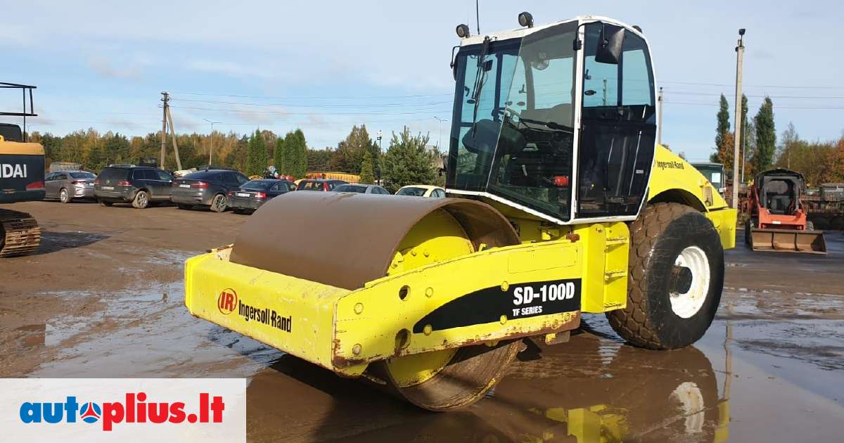 Volvo Volvo Ingersoll SD-100D, vibro technika 2010 m., | A22664038