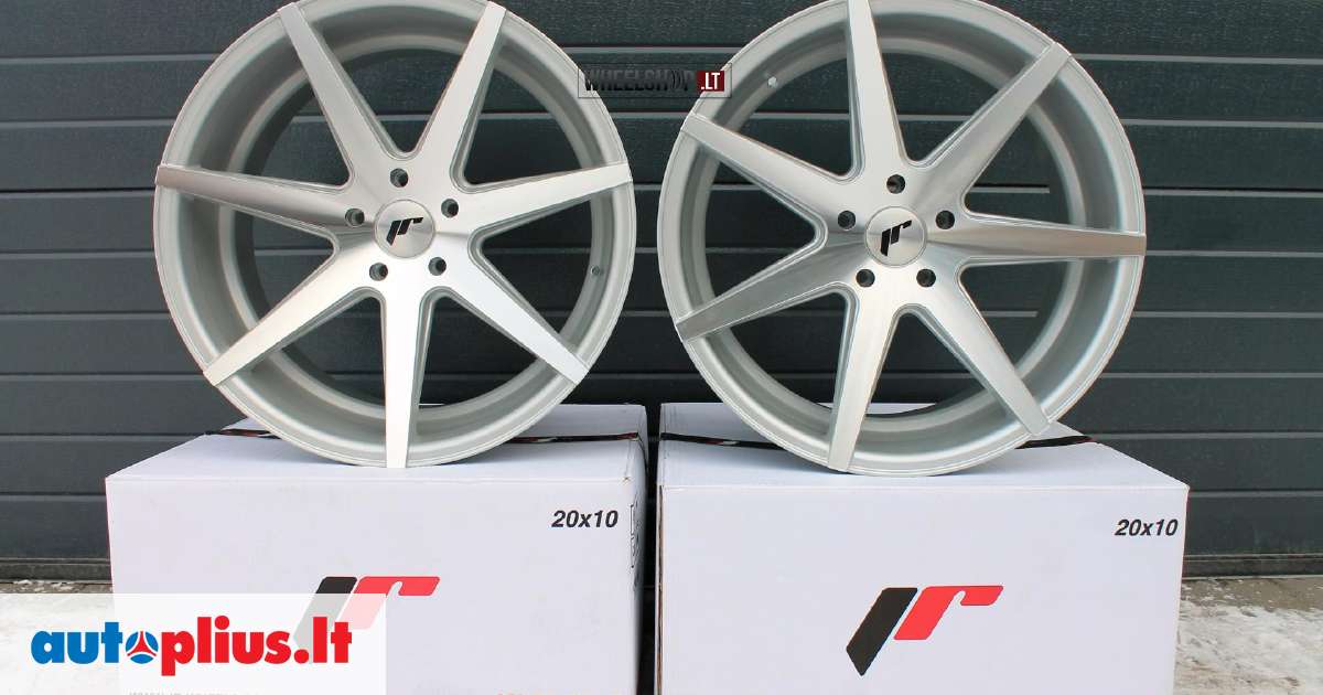 Japan Racing JR20 Silver Deep Concave, lengvojo lydinio, R20 | A22684048