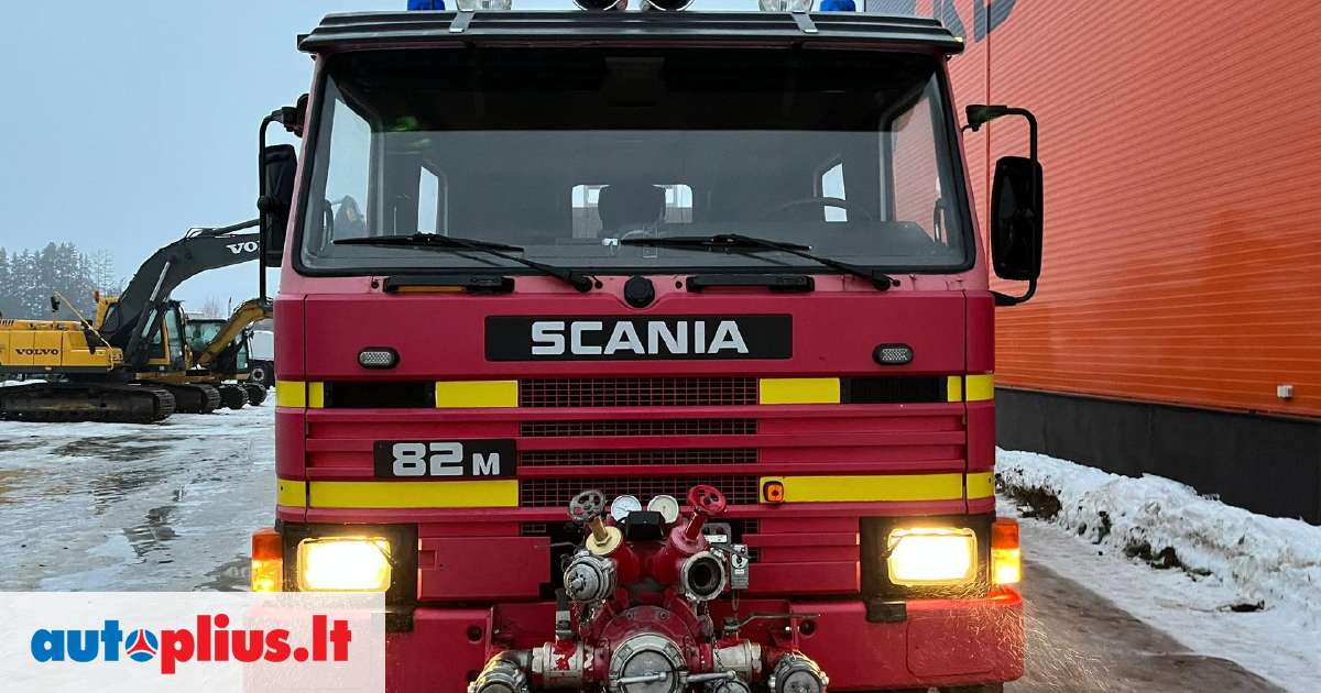 Scania P 82 M 4x2, kita 1983-07 m., | A22735268